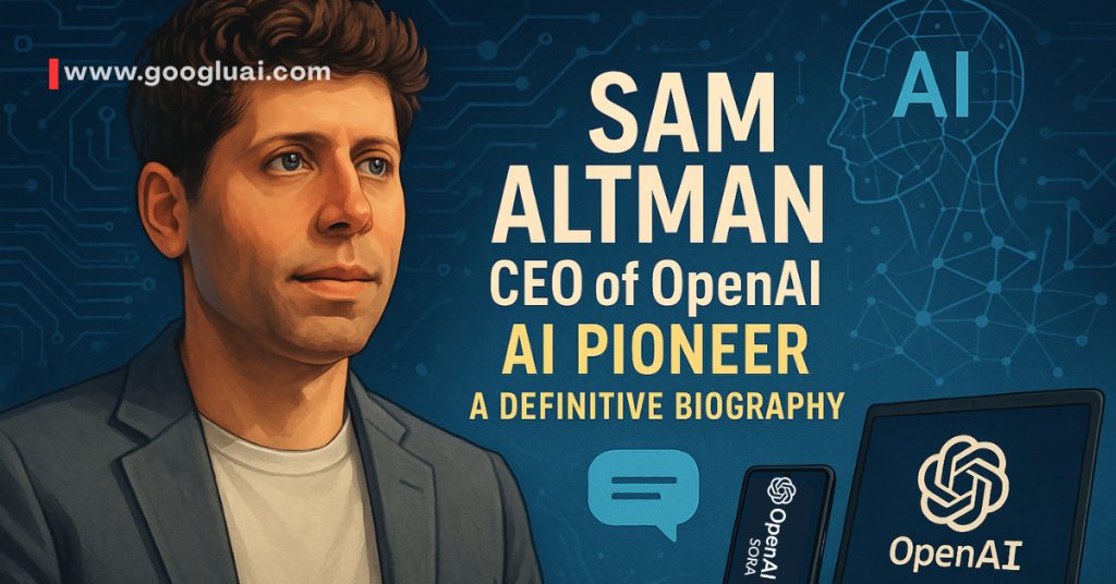 Sam Altman CEO of OpenAI AI Pioneer – A Definitive Biography - Googlu AI